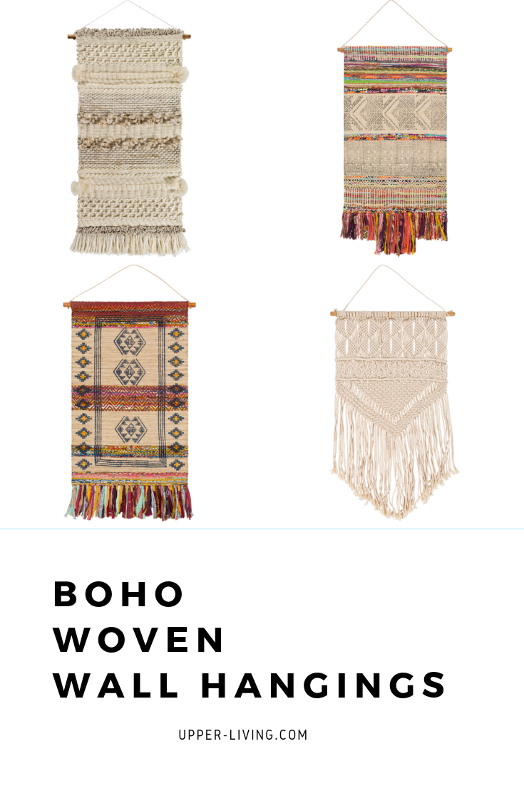 Boho Woven Wall Hangings - Upper Living