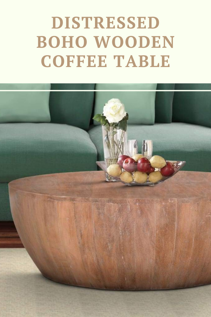 Boho Style Wooden Coffee Tables For Your Bohemian Style Space – Upper ...